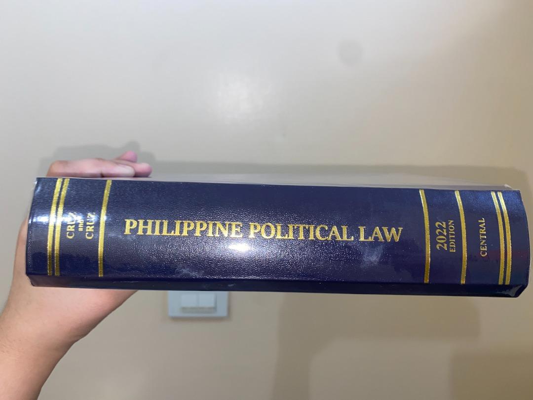Philippine Political Law by Cruz (2022 ed Central), Hobbies & Toys, Books & Magazines, Textbooks ...