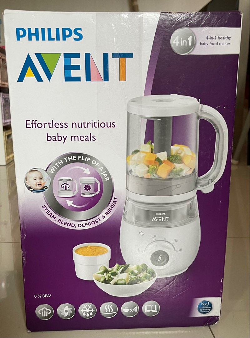Philips Avent 4 in 1 Food maker, Babies & Kids, Nursing & Feeding ...