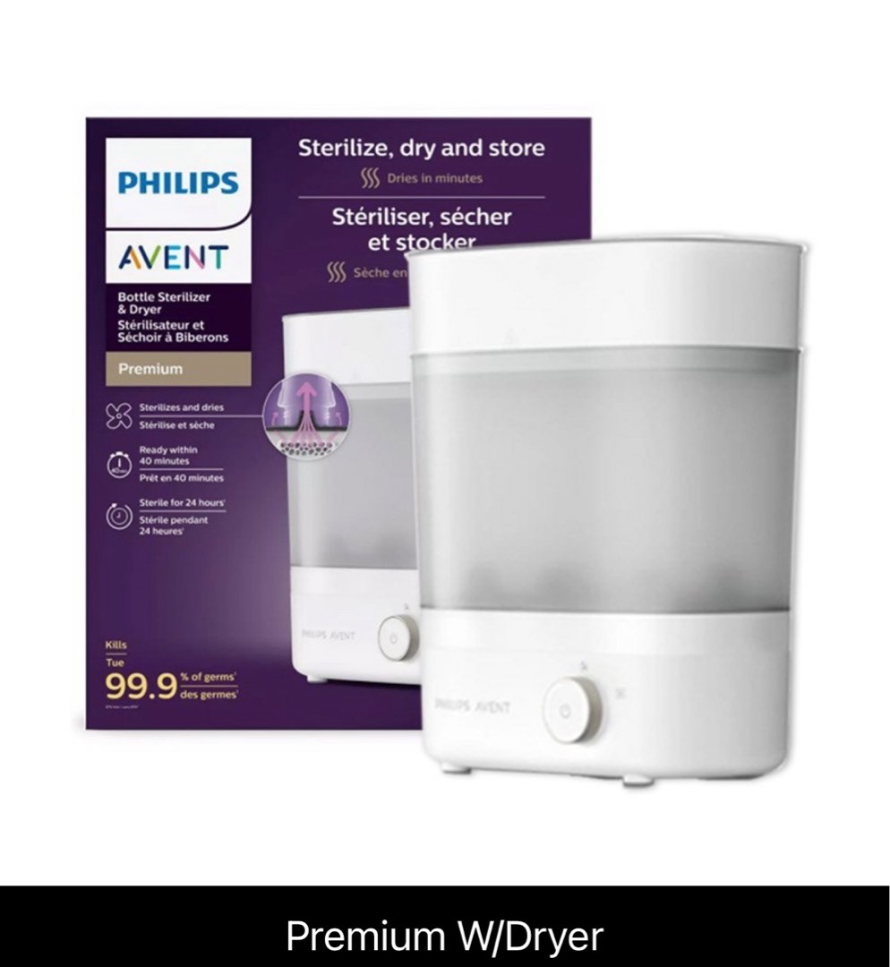 Philips Avent Sterilizer with Dryer, Babies & Kids, Nursing & Feeding ...