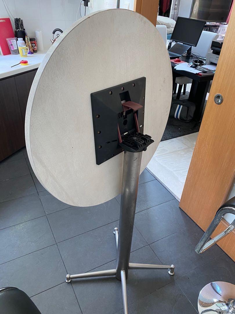 Picket and rail bar table and 2 stools, Furniture & Home Living ...