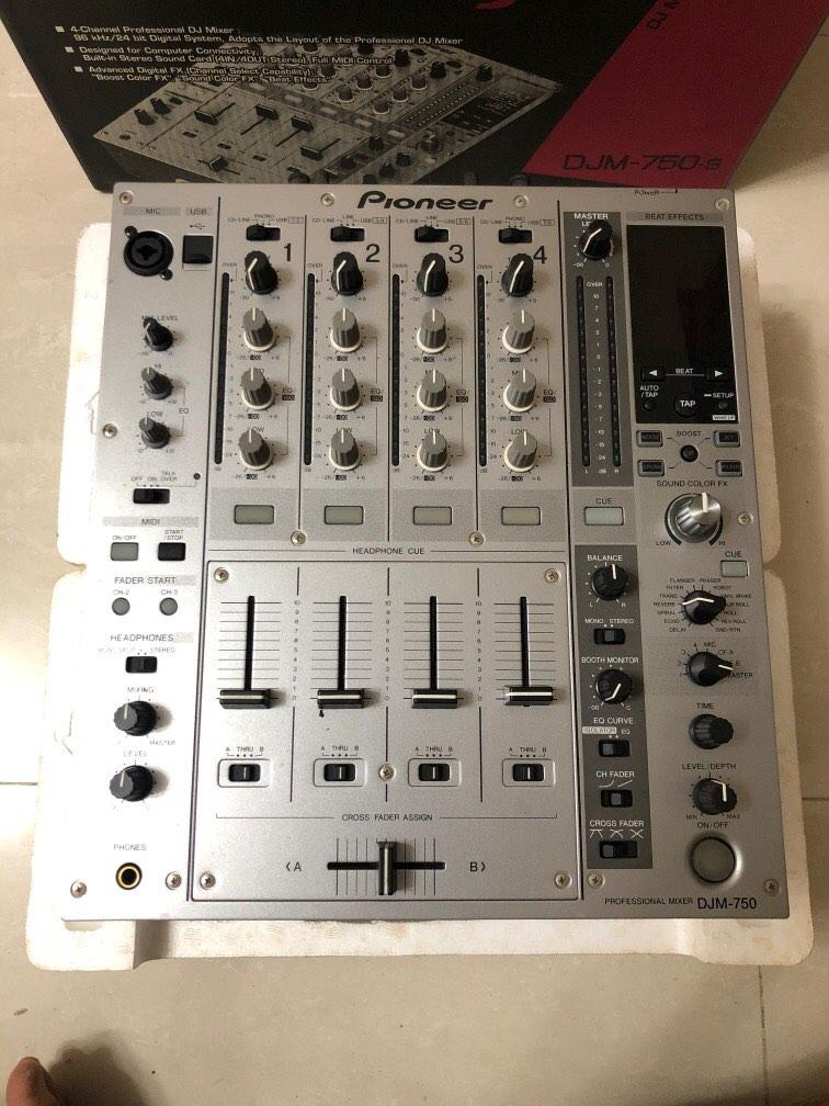 Pioneer DJM750 Mixer (Silver), Audio, Other Audio Equipment on Carousell