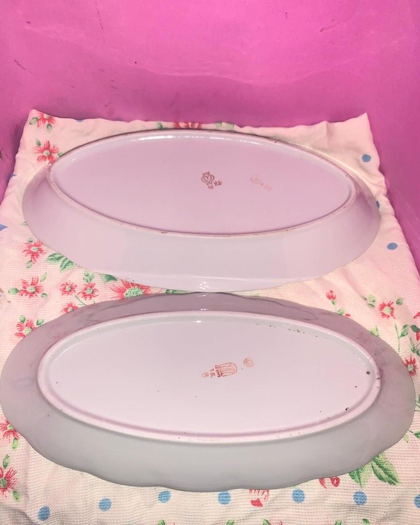 Piring lodor rusia porcelain, Antik, Pajangan di Carousell