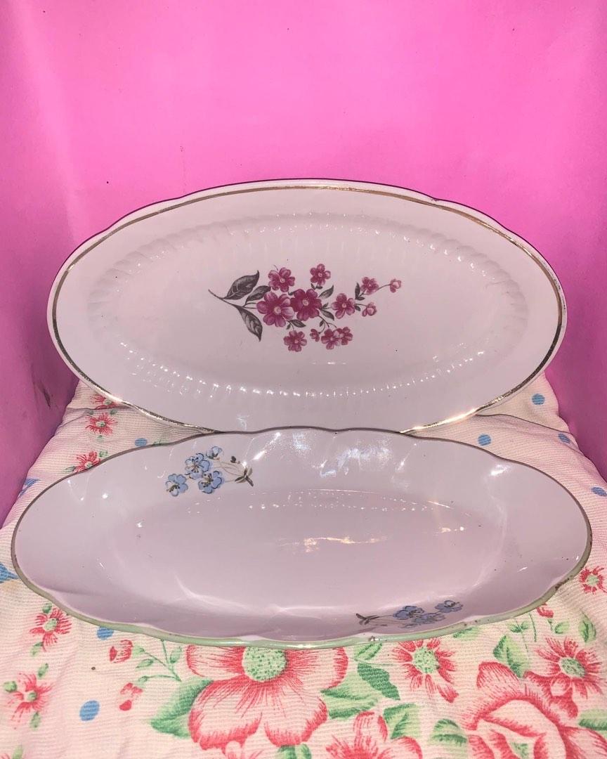 Piring lodor rusia porcelain, Antik, Pajangan di Carousell