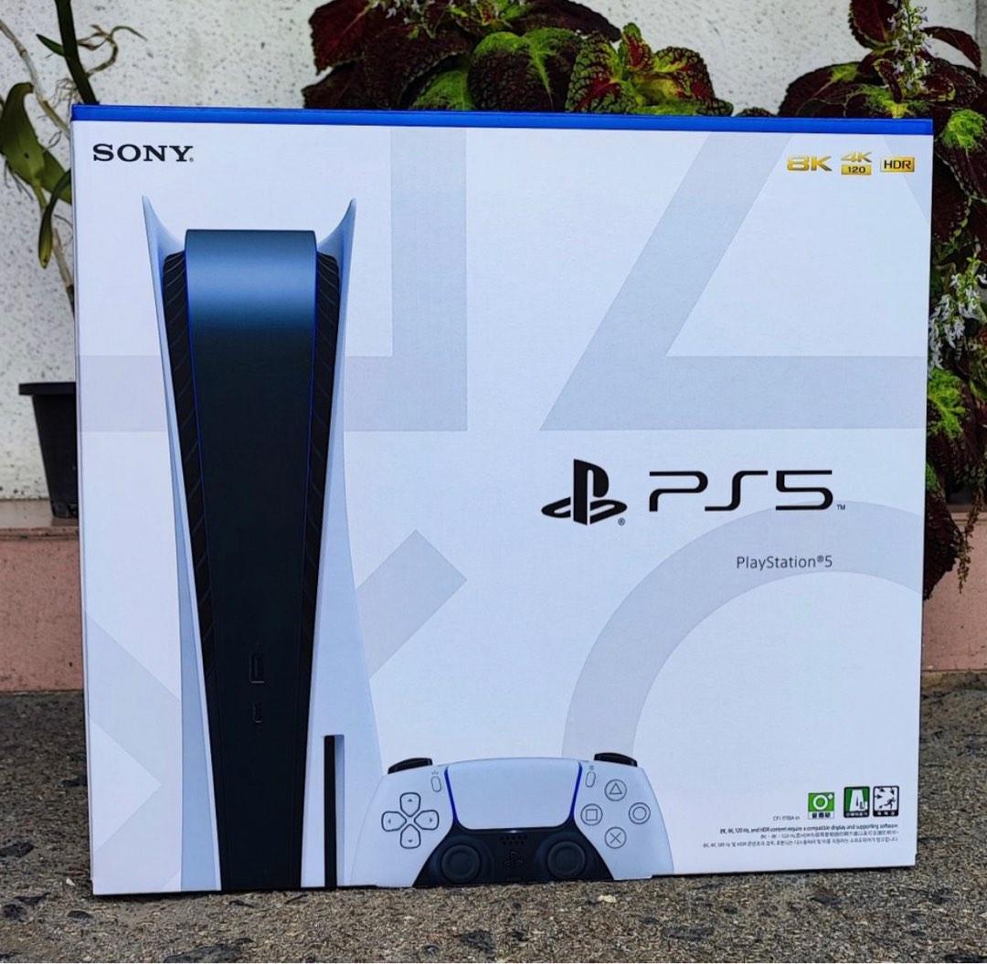 PlayStation 5 Disc Edition, Video Gaming, Video Game Consoles ...