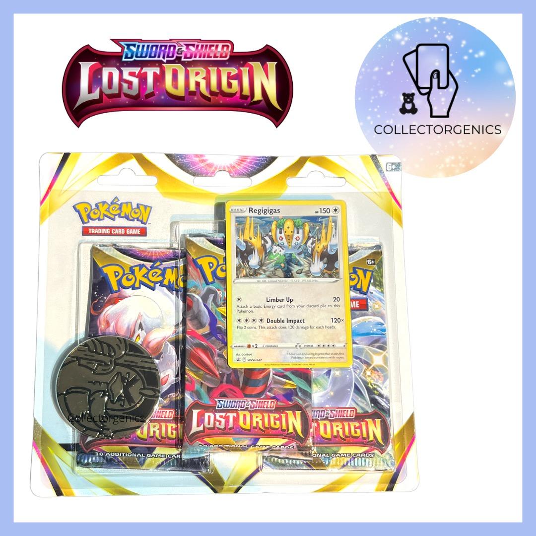 Pokemon TCG: 3-Pack Blister SS11 Lost Origin ready stocks, Hobbies ...