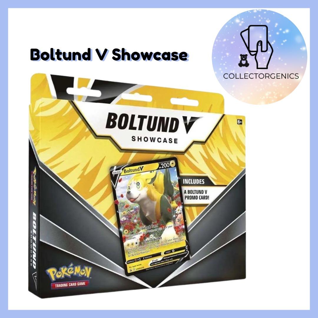 Pokemon TCG Boltund V Showcase, Hobbies & Toys, Toys & Games on Carousell