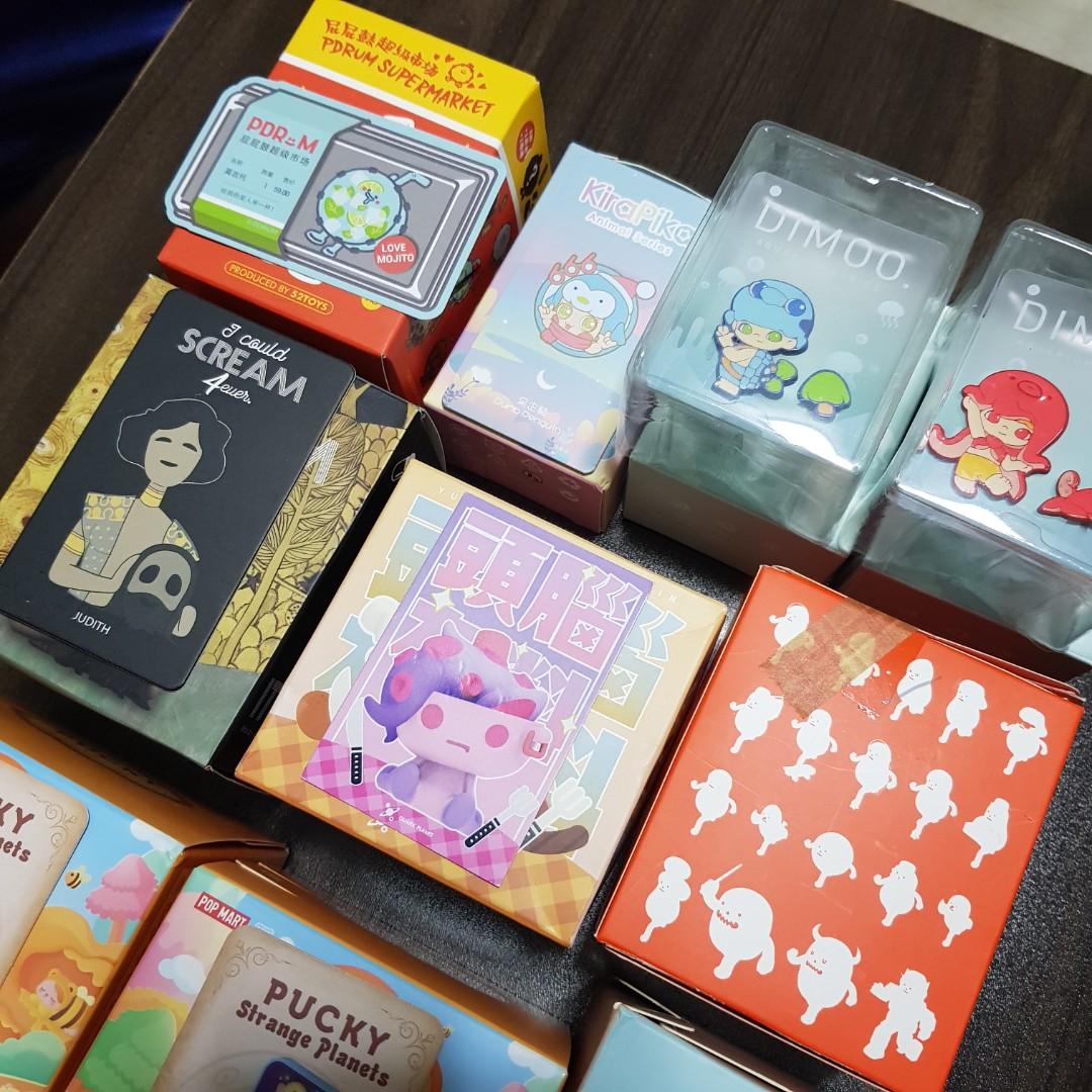 Popmart Clearance (Dimoo/ Pucky/ Skullpanda/ Hirono/ Fubobo/ Pino Jelly ...