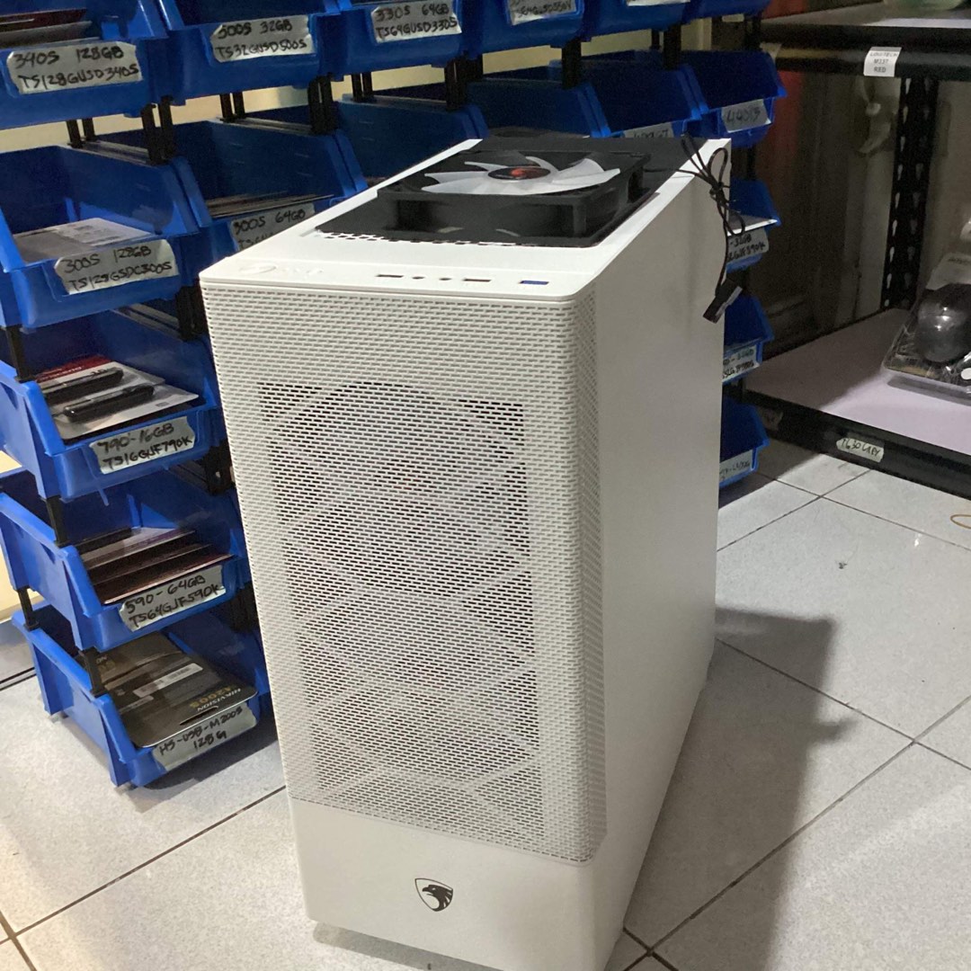 Powerlogic B02 Frieden Tempered Glass Gaming Series PC Case White ...