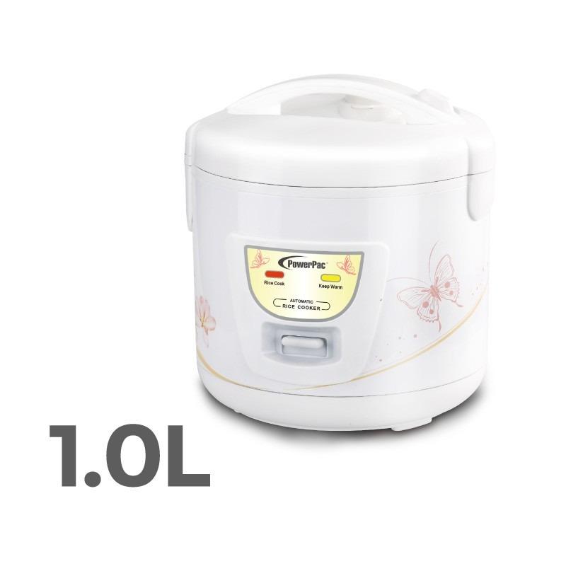 PowerPac Rice Cooker with Steamer 1.0L/1.2L/1.8L/2.8L (PPRC11/PPRC12 ...