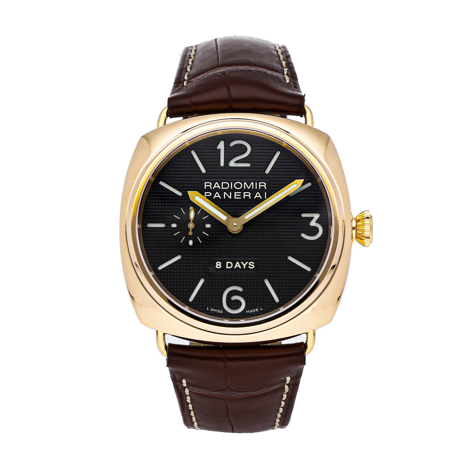 Pre-Owned Panerai Radiomir 8-Days PAM 197, Luxury, Watches on Carousell