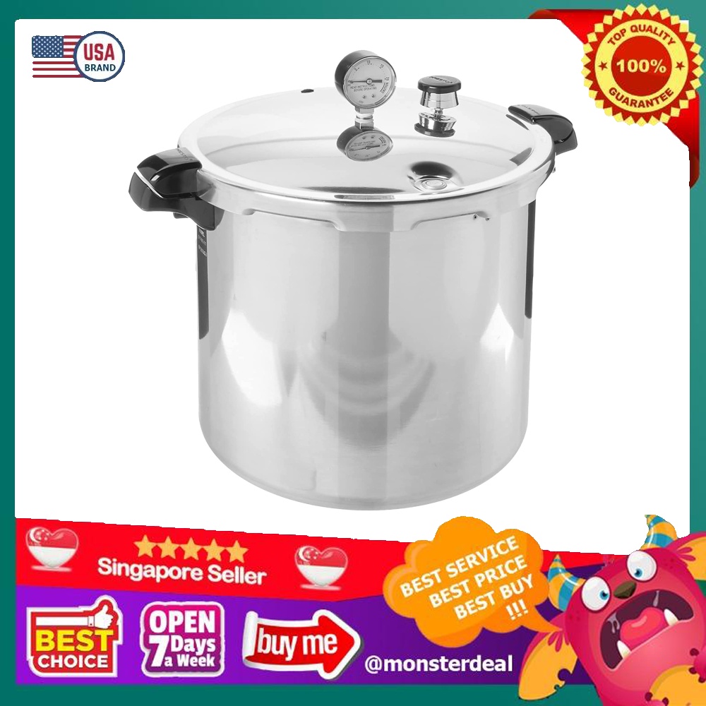 Presto 01784 23-Quart Induction Compatible Pressure Canner, Everything ...