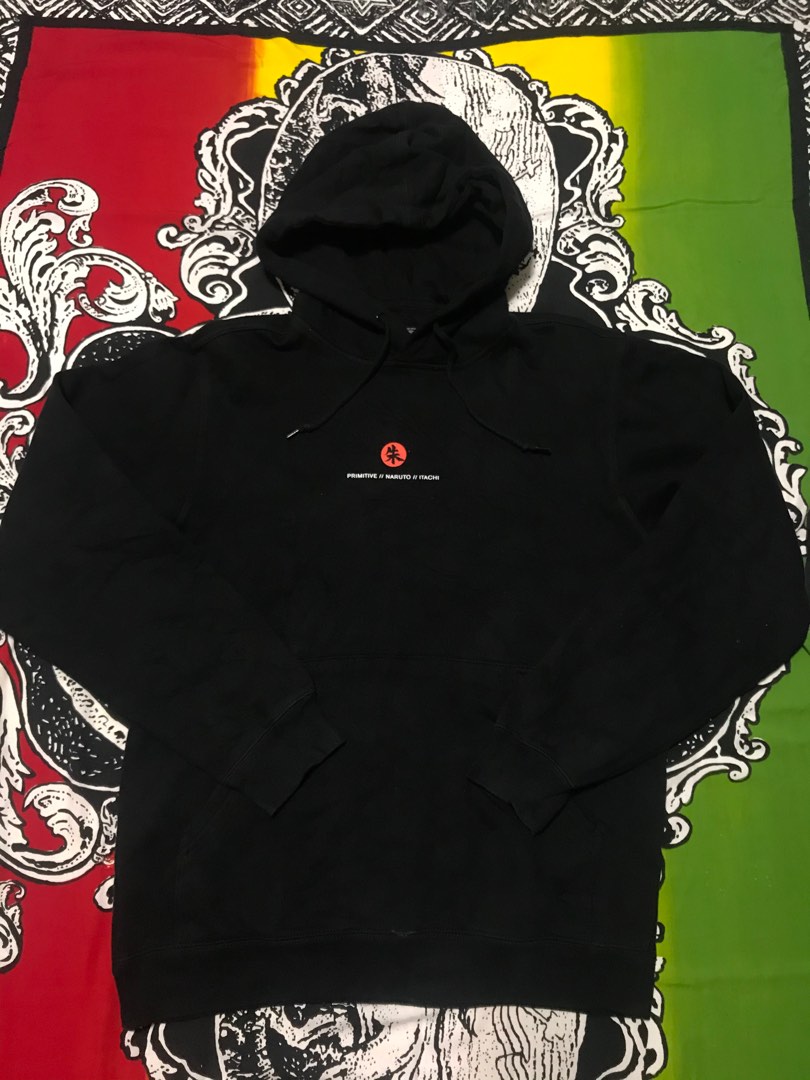Primitive x Naruto x Itachi, Men's Fashion, Tops & Sets, Hoodies on ...