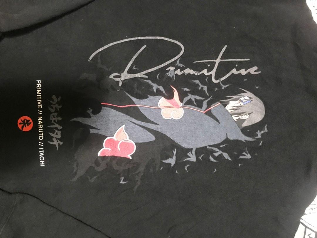 Primitive x Naruto x Itachi, Men's Fashion, Tops & Sets, Hoodies on ...