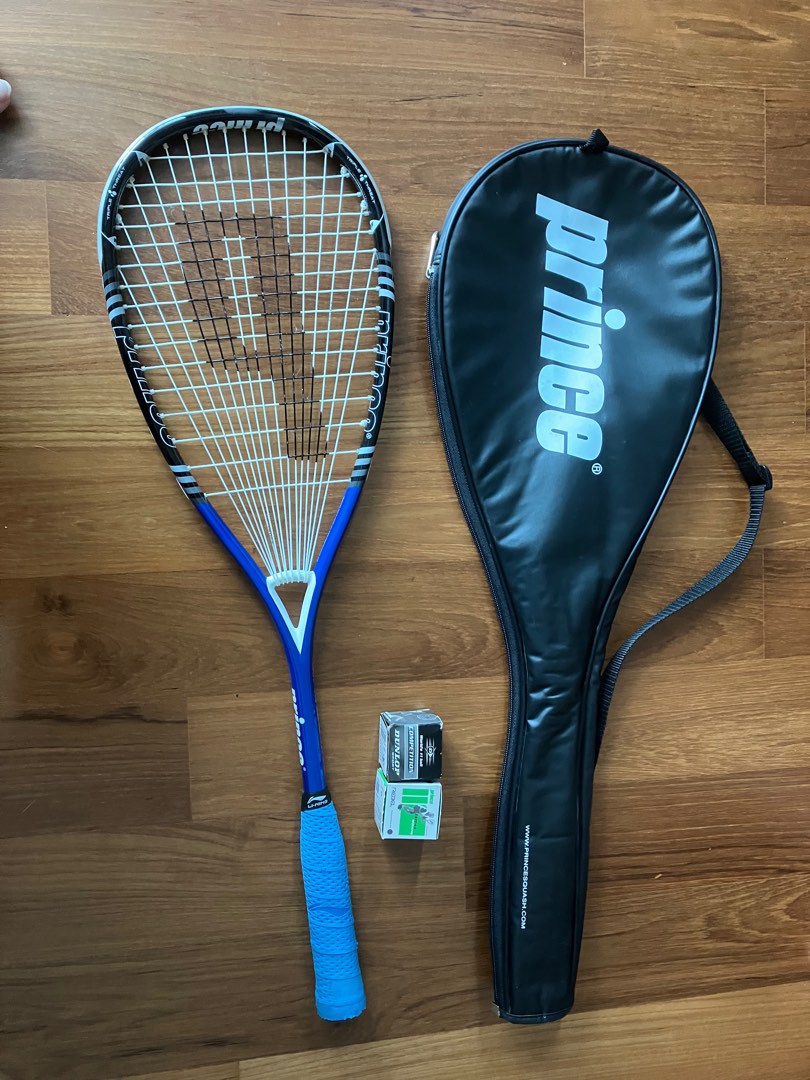 Prince Triple Threat Squash Racket, Sports Equipment, Sports & Games ...