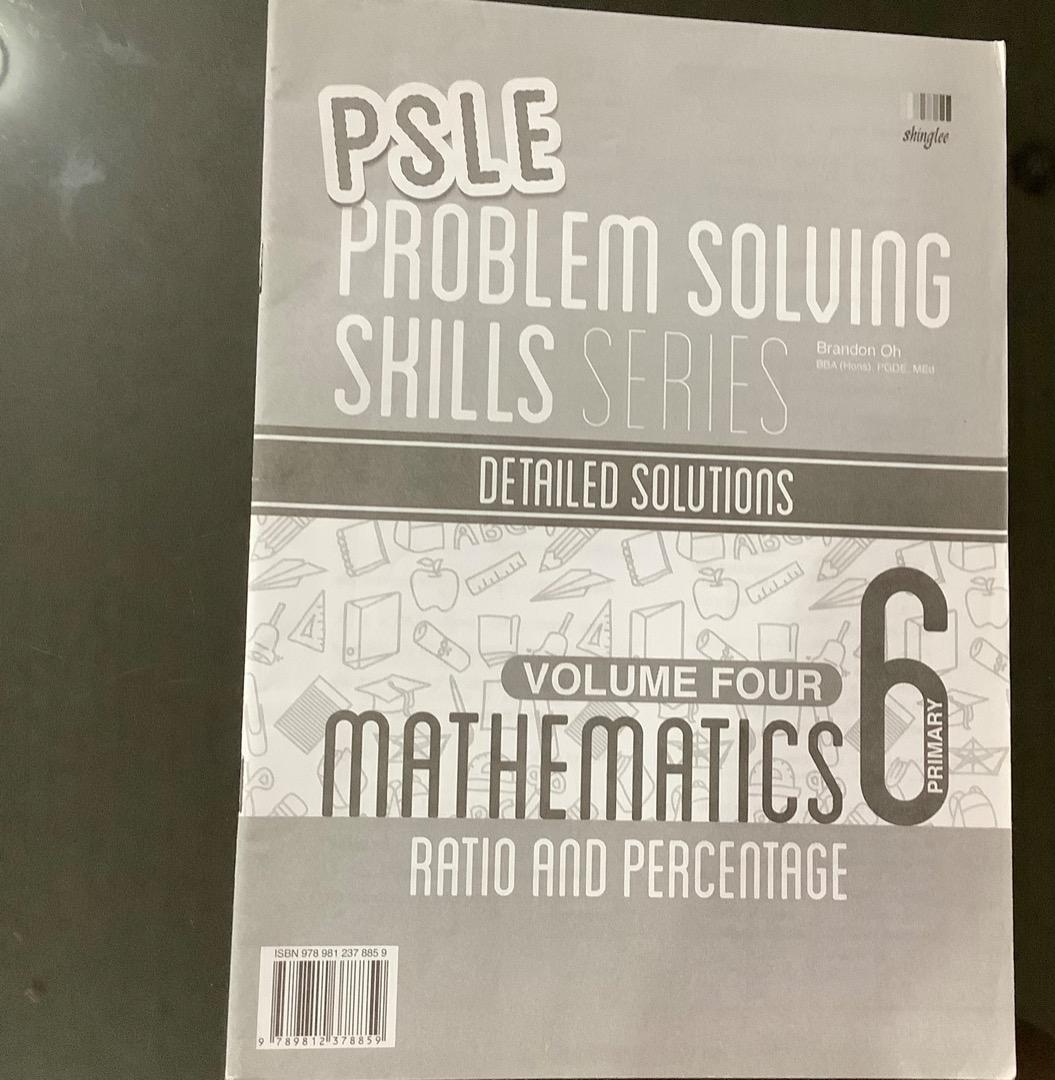 PSLE Problem Solving Skills Series P6, Hobbies & Toys, Books ...