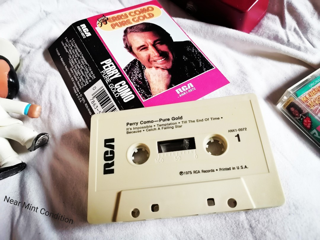 Pure Gold Perry Como Cassette Tape Original Cassette Tapes For Sale ...