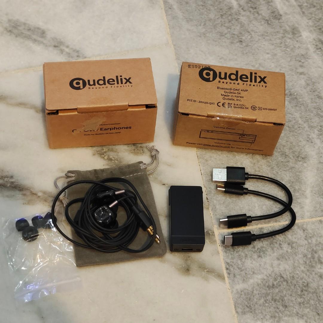 Qudelix 5K Bluetooth USB DAC AMP with LDAC, aptX Adaptive, aptX HD, AAC ...