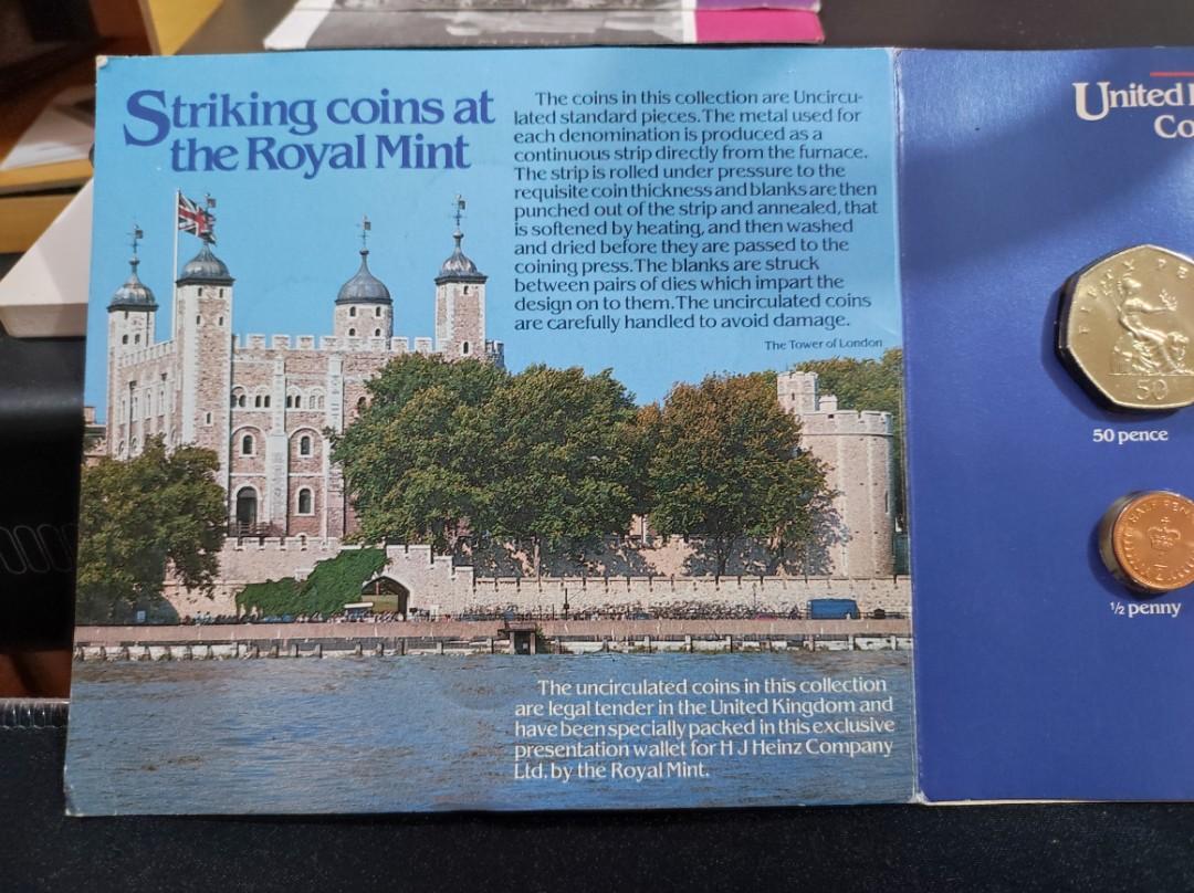 QUEEN ELIZABETH II - ROYAL MINT UNCIRCULATED COIN COLLECTION 1983 ...