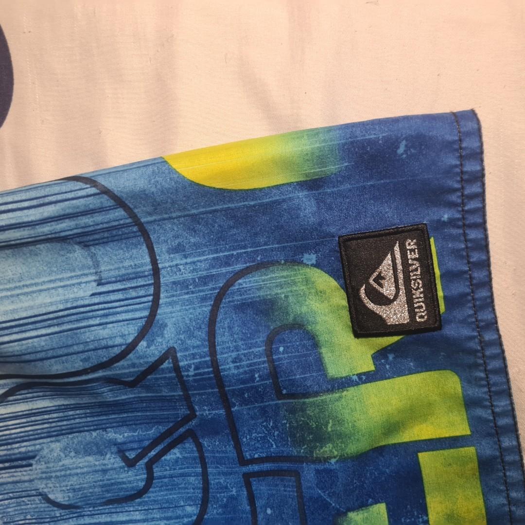 Quicksilver beach shorts new condition, Men's Fashion, Bottoms, Swim ...