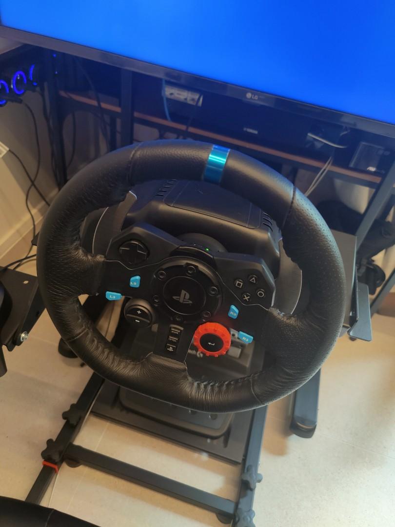 Racing Sim S5 Rig + Logitech G29 + Delivery, Video Gaming, Gaming ...