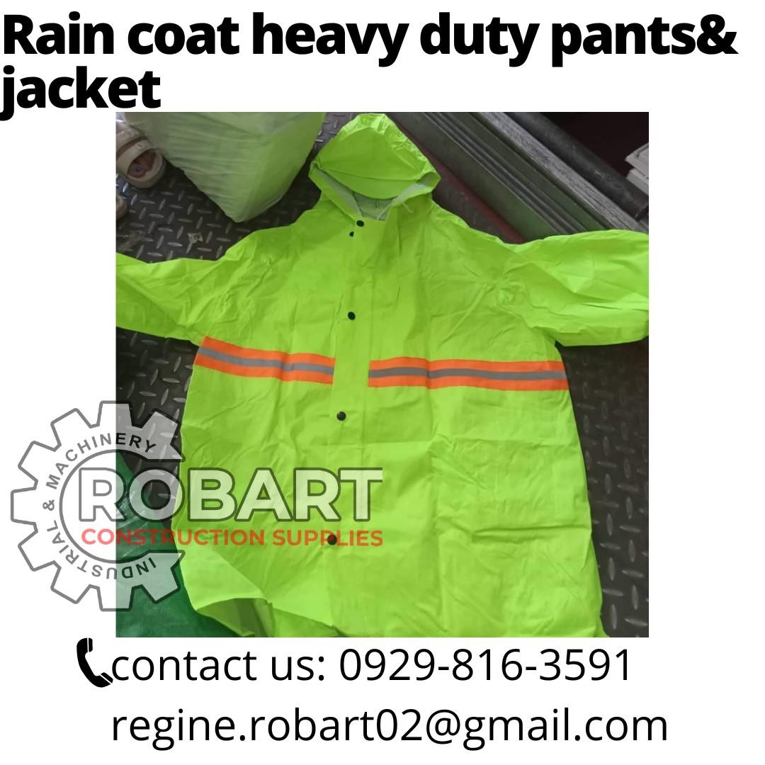 rain coat heavy duty pants & jacket, Commercial & Industrial ...