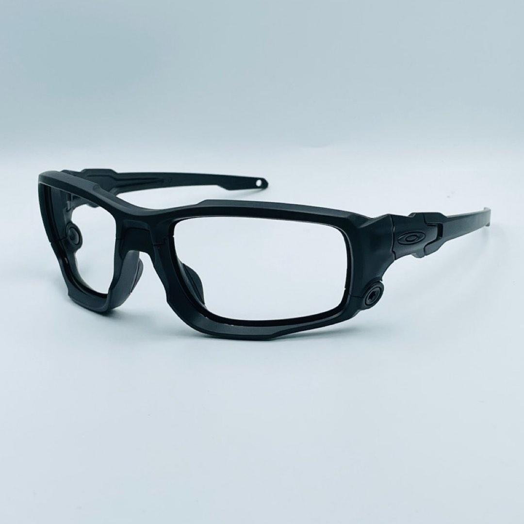 Rare Oakley Shocktube Matte Black frame only, Men's Fashion, Watches ...