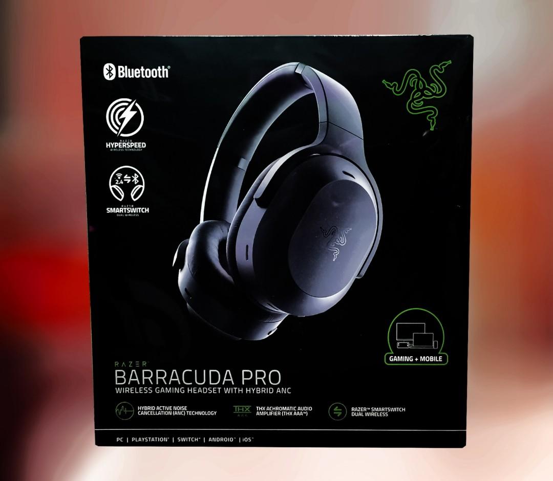 RAZER BARRACUDA PRO WIRELESS GAMING HEADSET WITH HYBRID ANC, Audio ...
