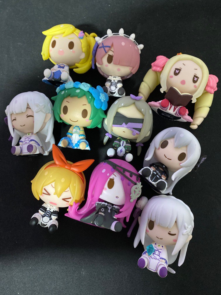 Re Zero Mini Figurine, Hobbies & Toys, Toys & Games on Carousell