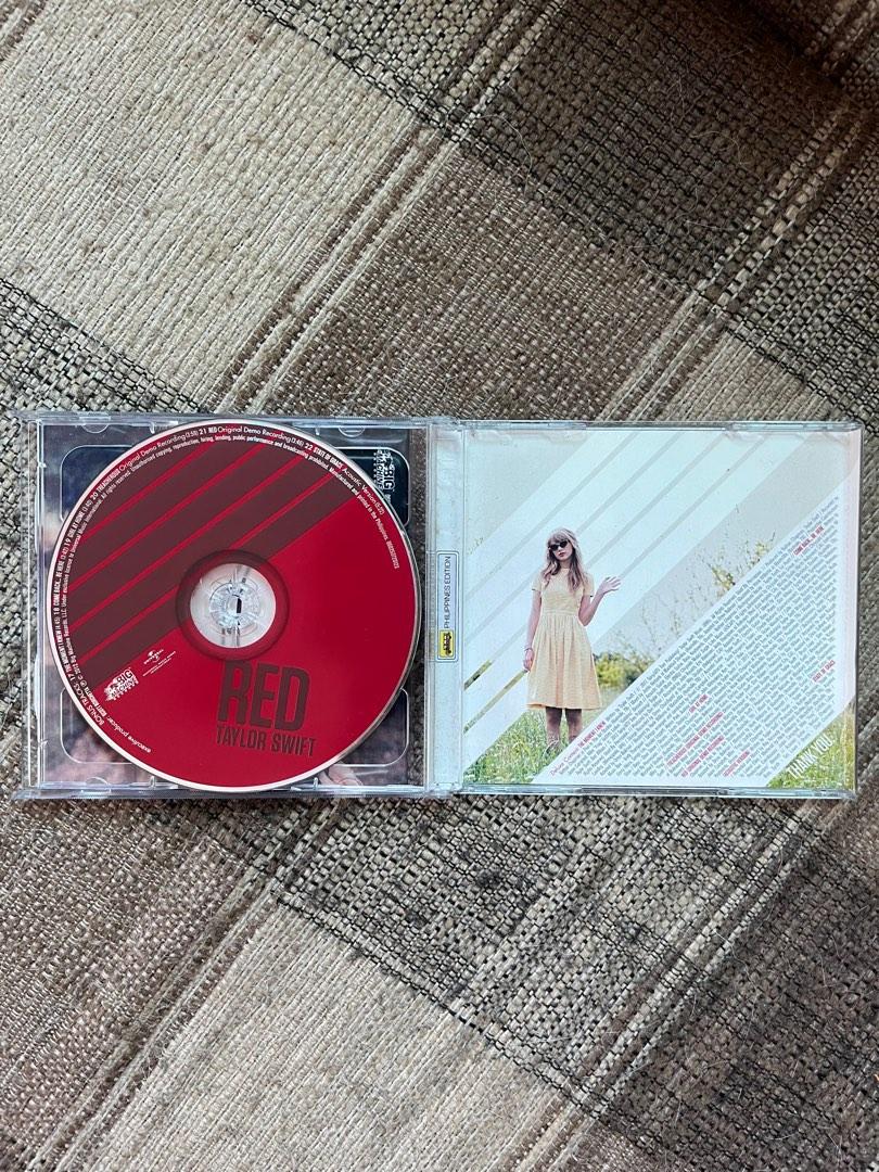 Red Deluxe Album Taylor Swift, Hobbies & Toys, Music & Media, CDs ...