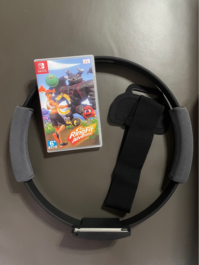 Ring Fit Adventure for Nintendo Switch, Video Gaming, Video Games ...