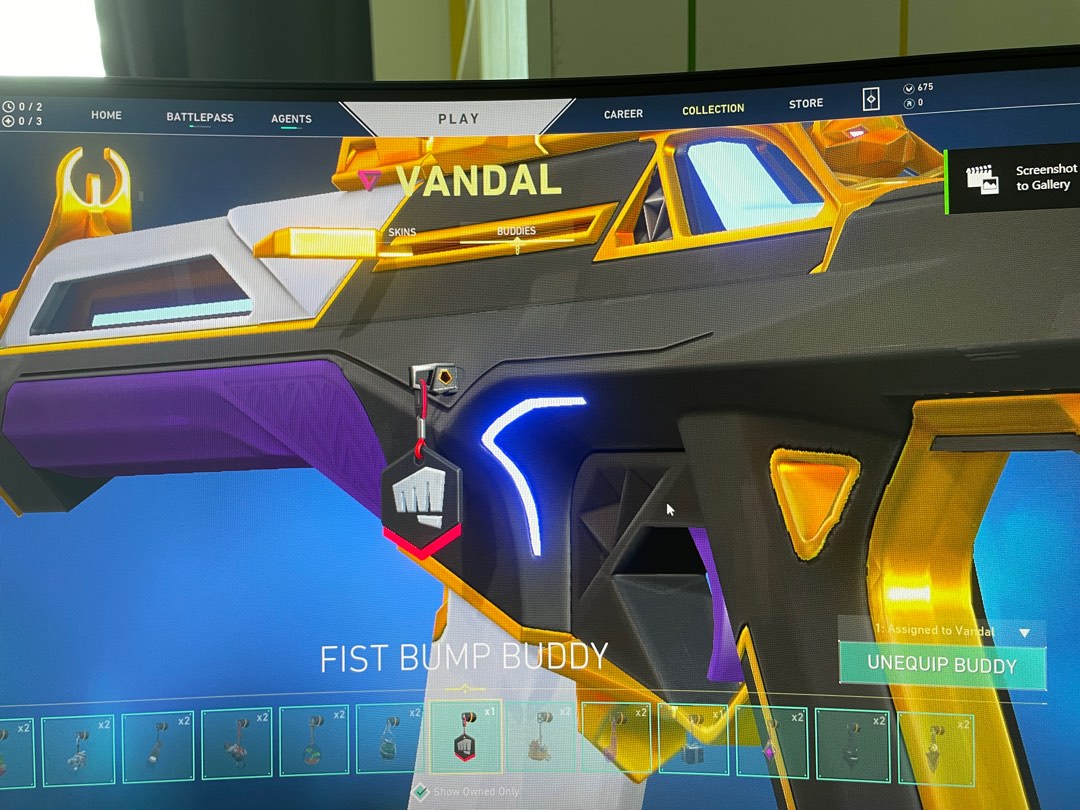 Riot Gun buddy, 32 PREMS STACKED VALORANT ACCOUNT, Video Gaming, Video ...