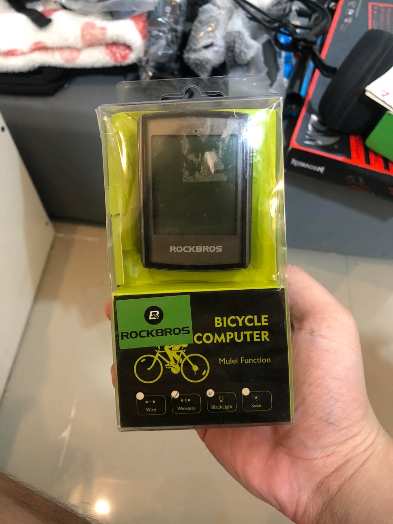 ROCKBROS SPEEDOMETER, Sports Equipment, Bicycles & Parts, Bicycles on ...