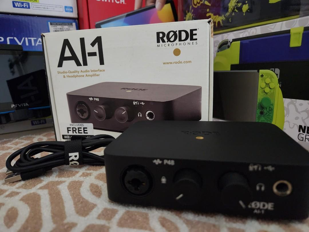 Rode AI-1 Audio Interface, Audio, Headphones & Headsets on Carousell