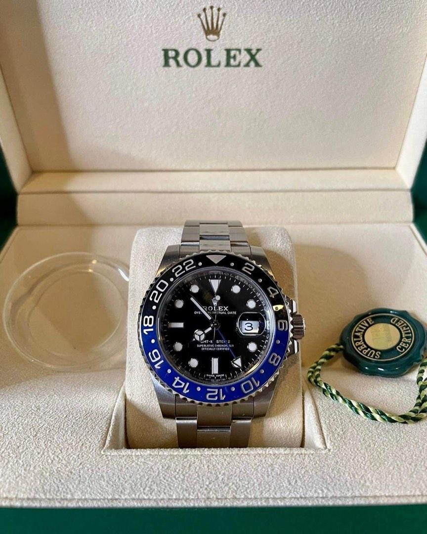 Rolex GMT 2 Batman, Luxury, Watches on Carousell