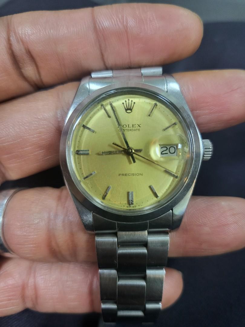 ROLEX PRECISION MODEL 6694, Men's Fashion, Watches & Accessories ...