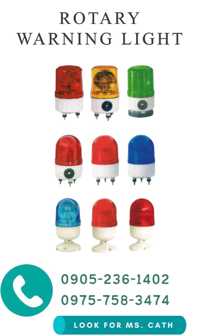 Rotary warning light, Commercial & Industrial, Industrial Equipment on ...