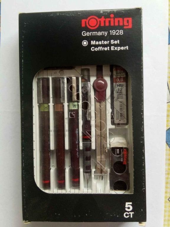 Rotring Master Set, Hobbies & Toys, Stationary & Craft, Art & Prints on ...