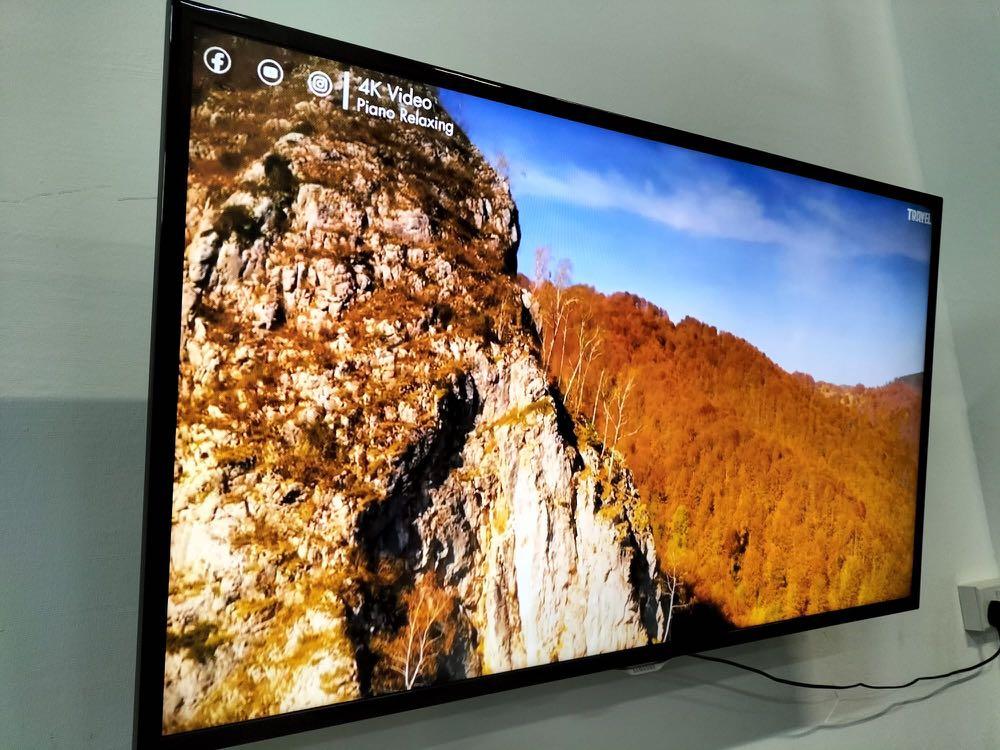 Samsung 46” 4k HD Smart TV (Wall Mount Only), TV & Home Appliances, TV ...