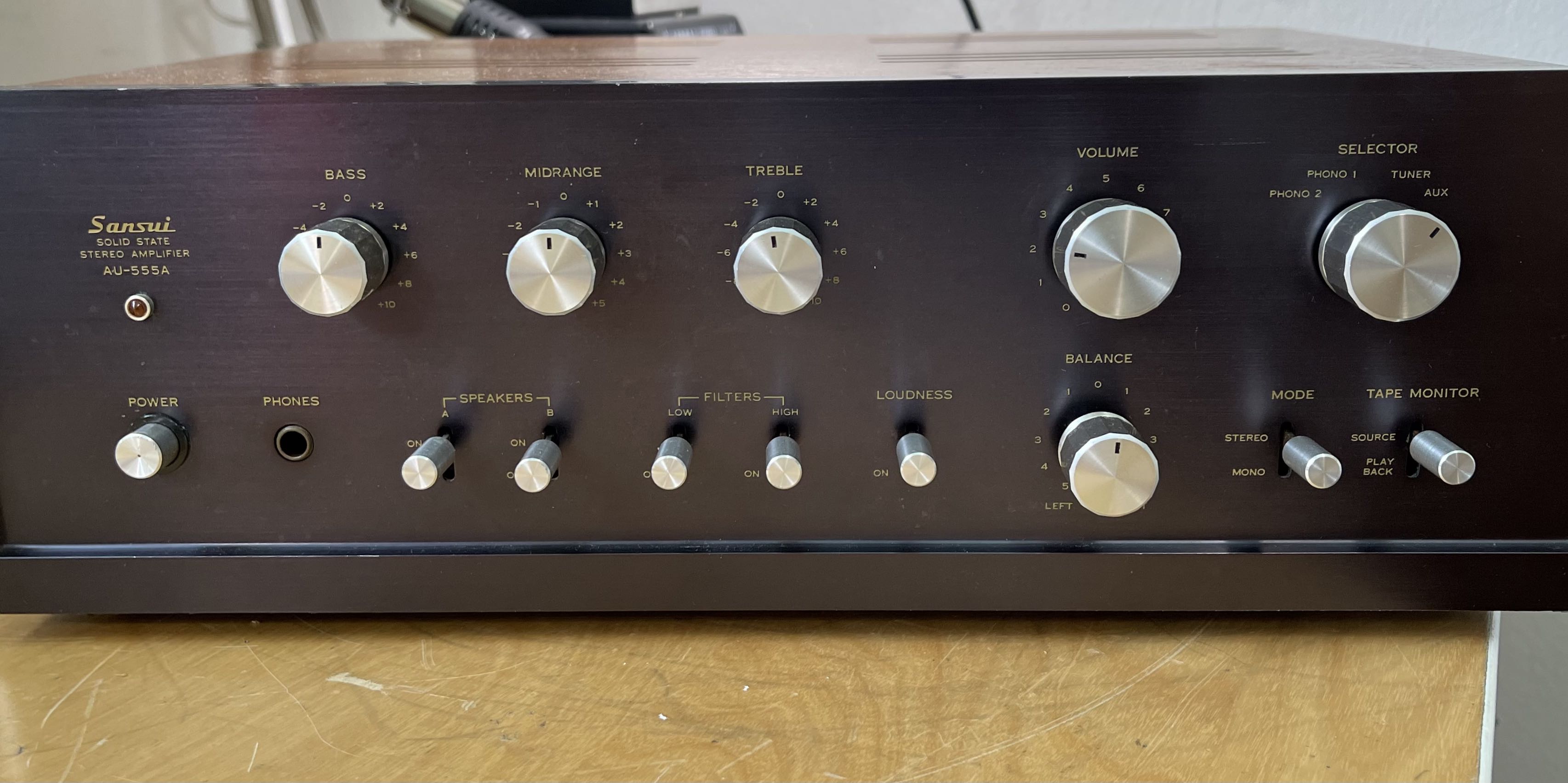 Sansui Au 555A, Audio, Soundbars, Speakers & Amplifiers on Carousell