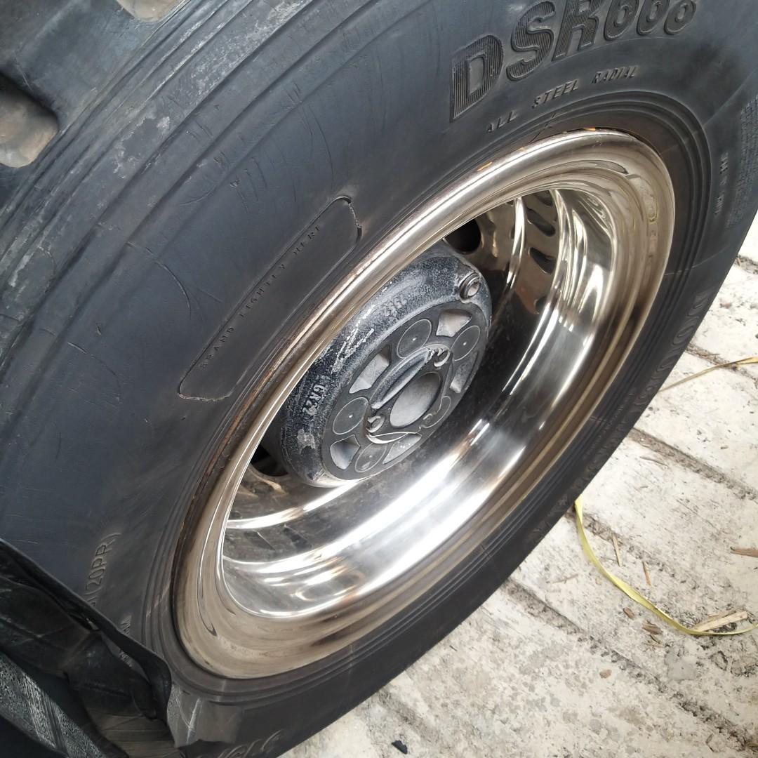 Scania Chrome Rim cover, Car Accessories, Accessories on Carousell