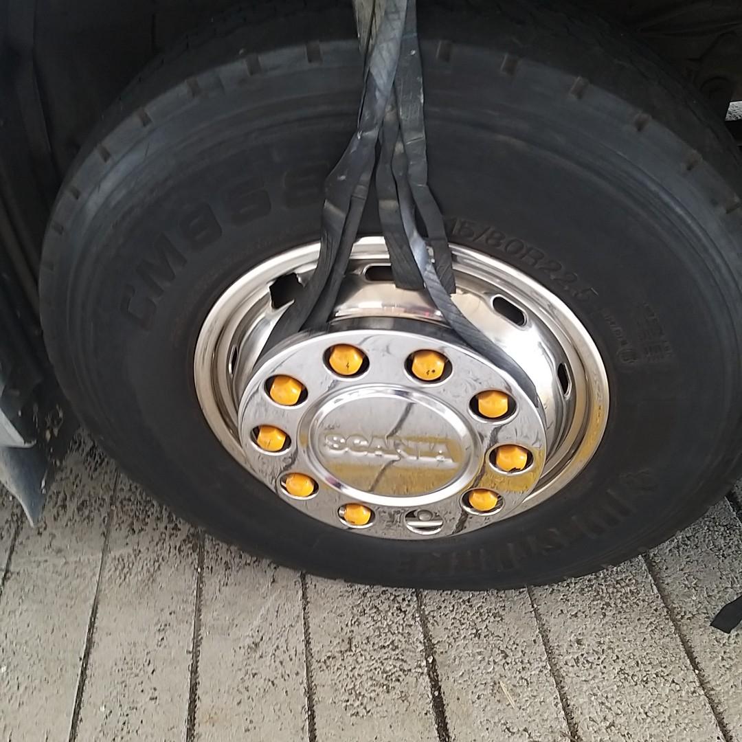 Scania Chrome Rim cover, Car Accessories, Accessories on Carousell