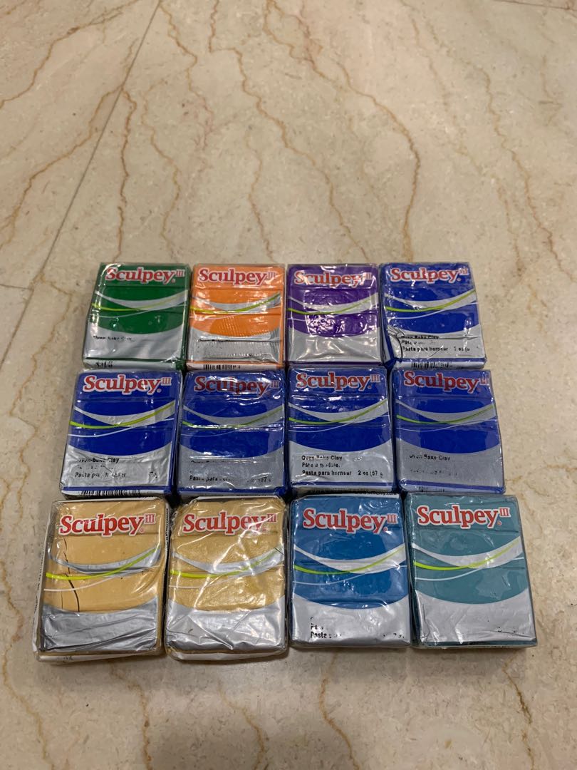 Sculpey III Polymer Clay, Hobbies & Toys, Stationery & Craft, Craft ...