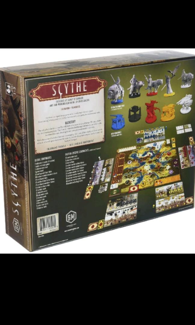 SCYTHE (Main) + SCYTHE Invaders from AFAR (Expansion) board game ...
