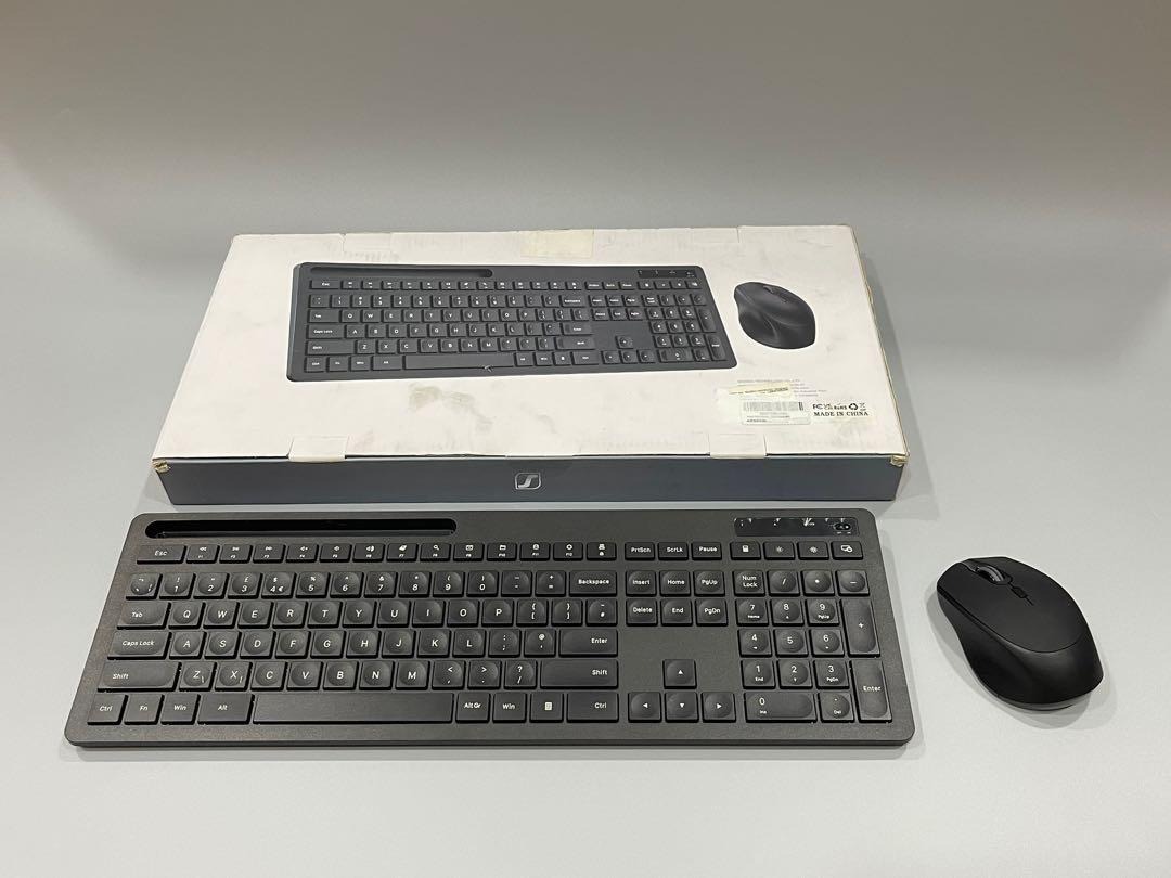 Seenda SK60 | 2.4ghz, Battery Powered, Wireless Keyboard & Mouse Combo ...