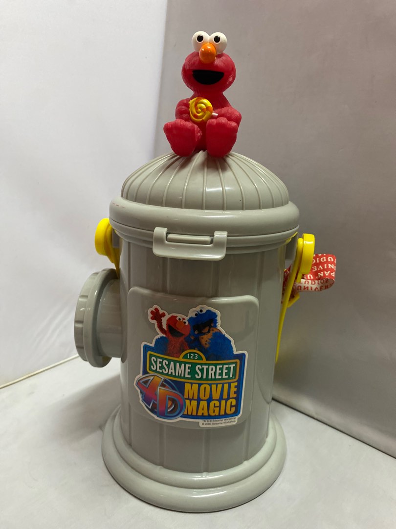 Sesame street popcorn bucket, Hobbies & Toys, Toys & Games on Carousell