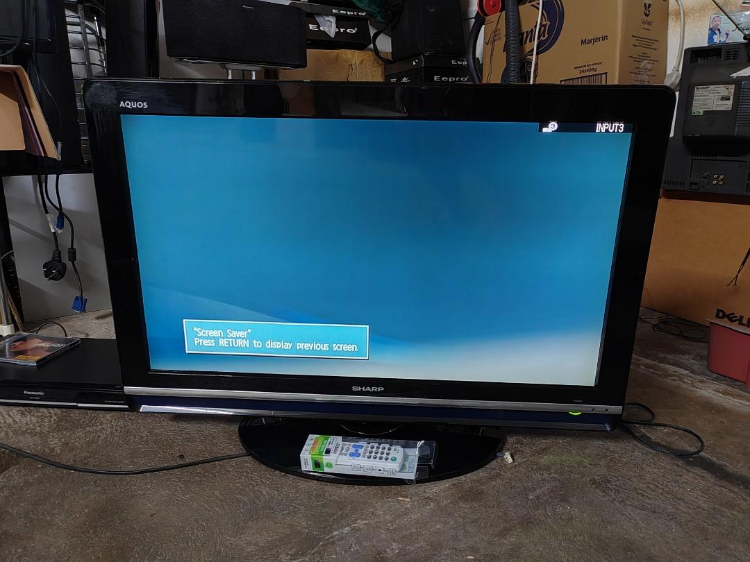 Sharp 32-inch LCD TV, TV & Home Appliances, TV & Entertainment, TV on ...