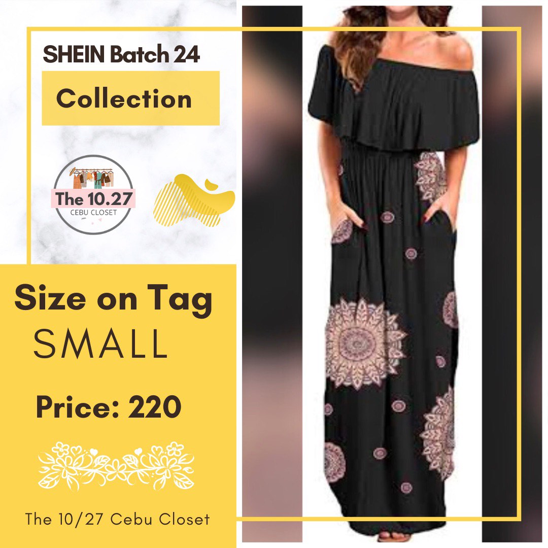 Shein Maxi Dress, Women's Fashion, Dresses & Sets, Dresses on Carousell