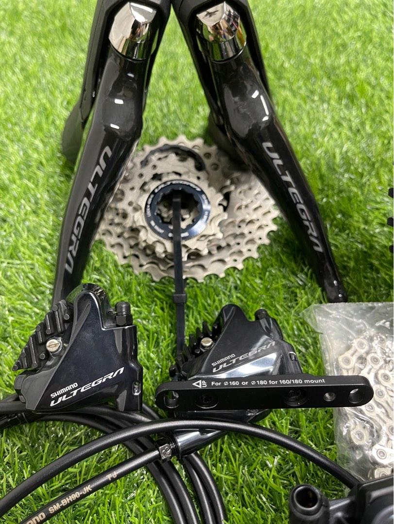 Shimano ultegra r8020 hydraulic disc groupset mix kmc 11 speed chain, Sports Equipment, Bicycles ...