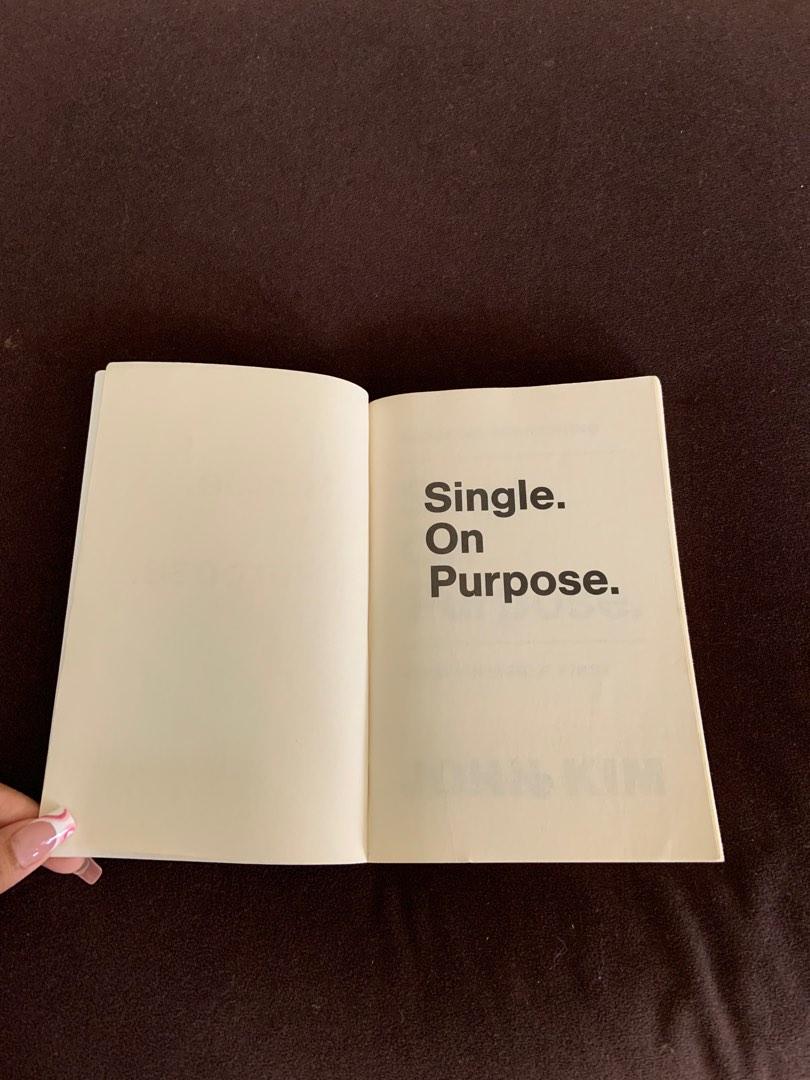 Single on Purpose by John Kim, Hobbies & Toys, Books & Magazines, Fiction & Non-Fiction on Carousell