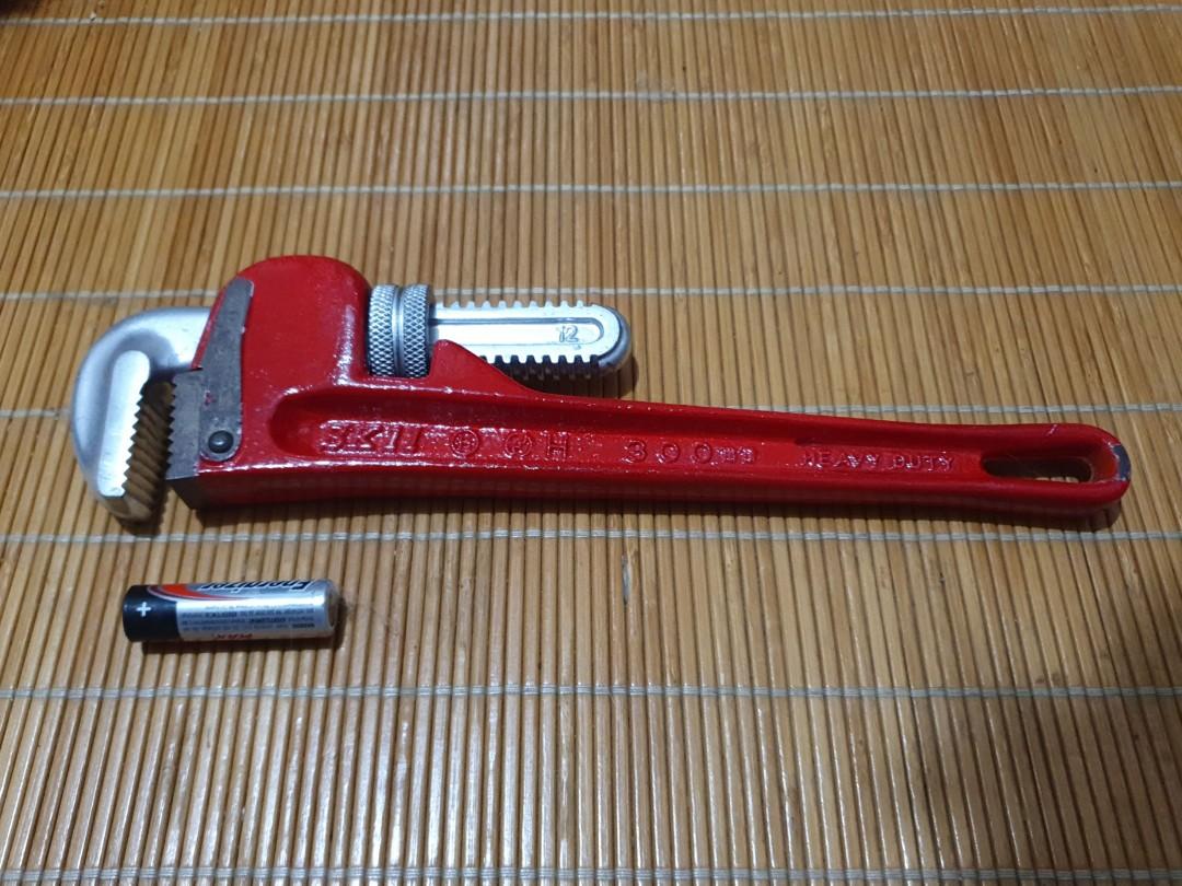 SK11 Japan Pipe Wrench Heavy Duty Like Rigid Irwin, Commercial ...
